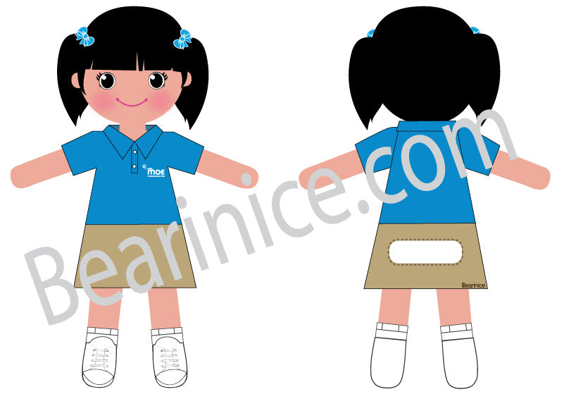 School Doll - MOE Kindergarten